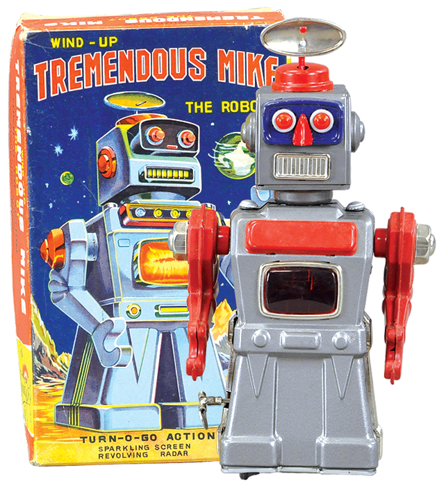 YES! A Tremendous Mike Japanese Robot Toy Sold for $11,000 - The Hot Bid