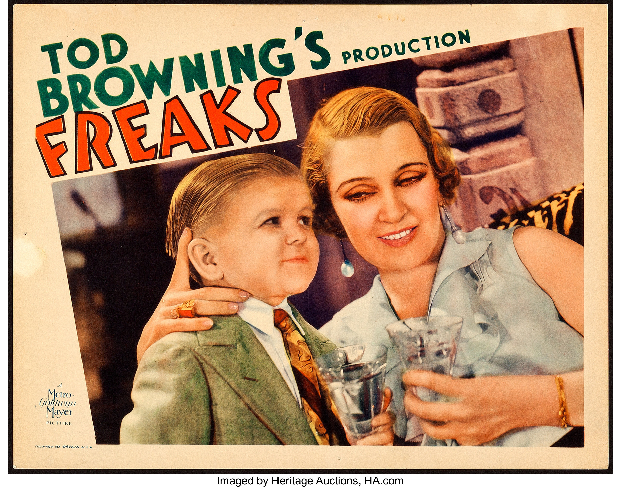 WOW! A Lobby Card from Tod Browning's "Freaks" Sold at Heritage ...