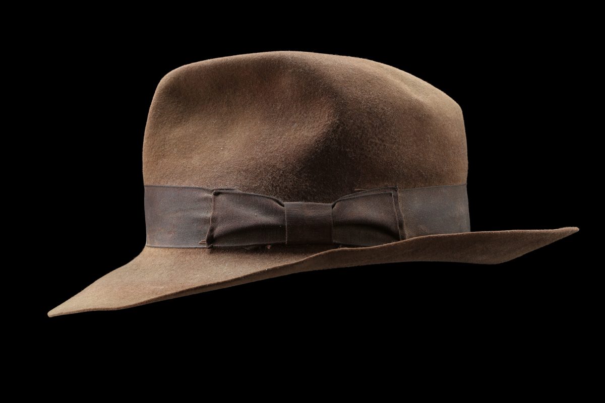 RECORD! An Indiana Jones Hat, Worn On Screen by Harrison Ford in ...