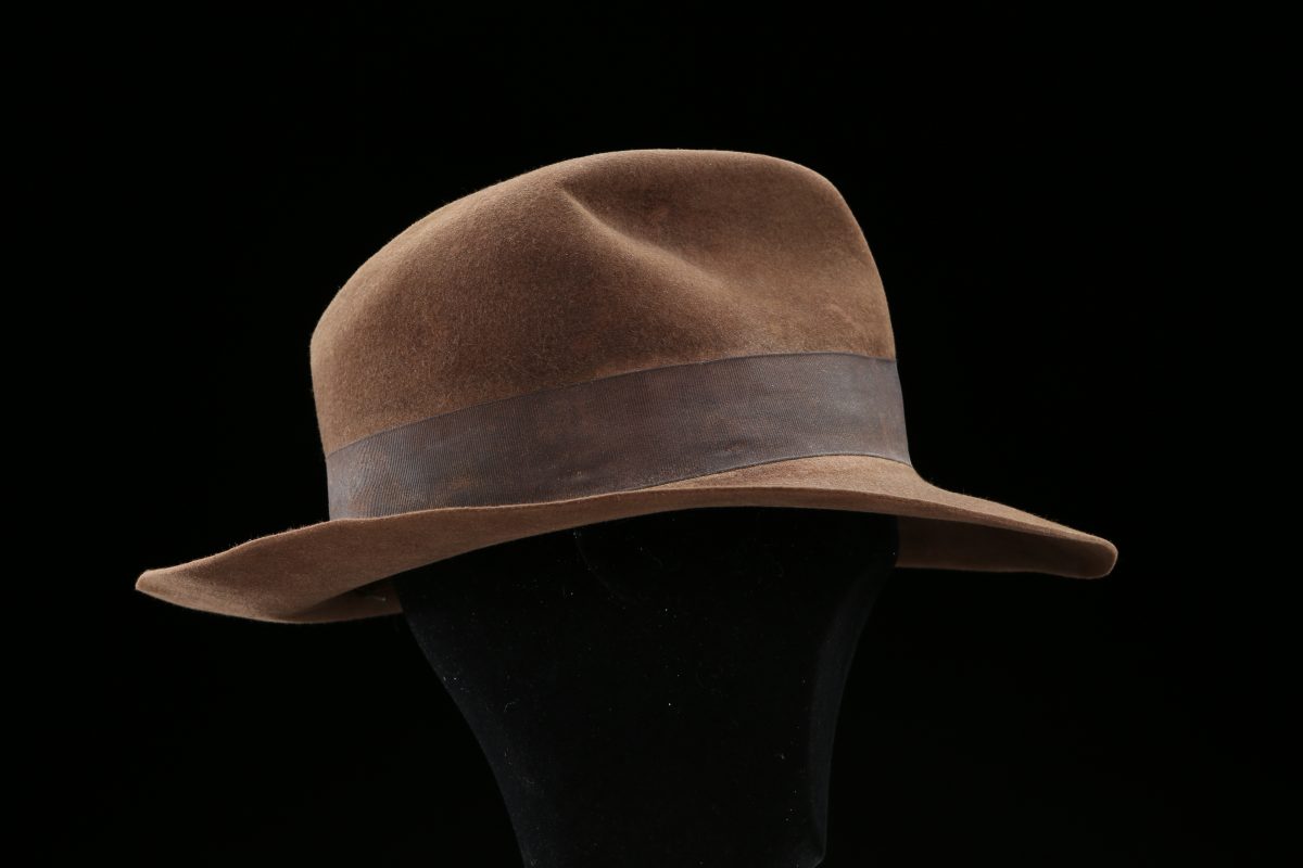 RECORD! An Indiana Jones Hat, Worn On Screen by Harrison Ford in ...