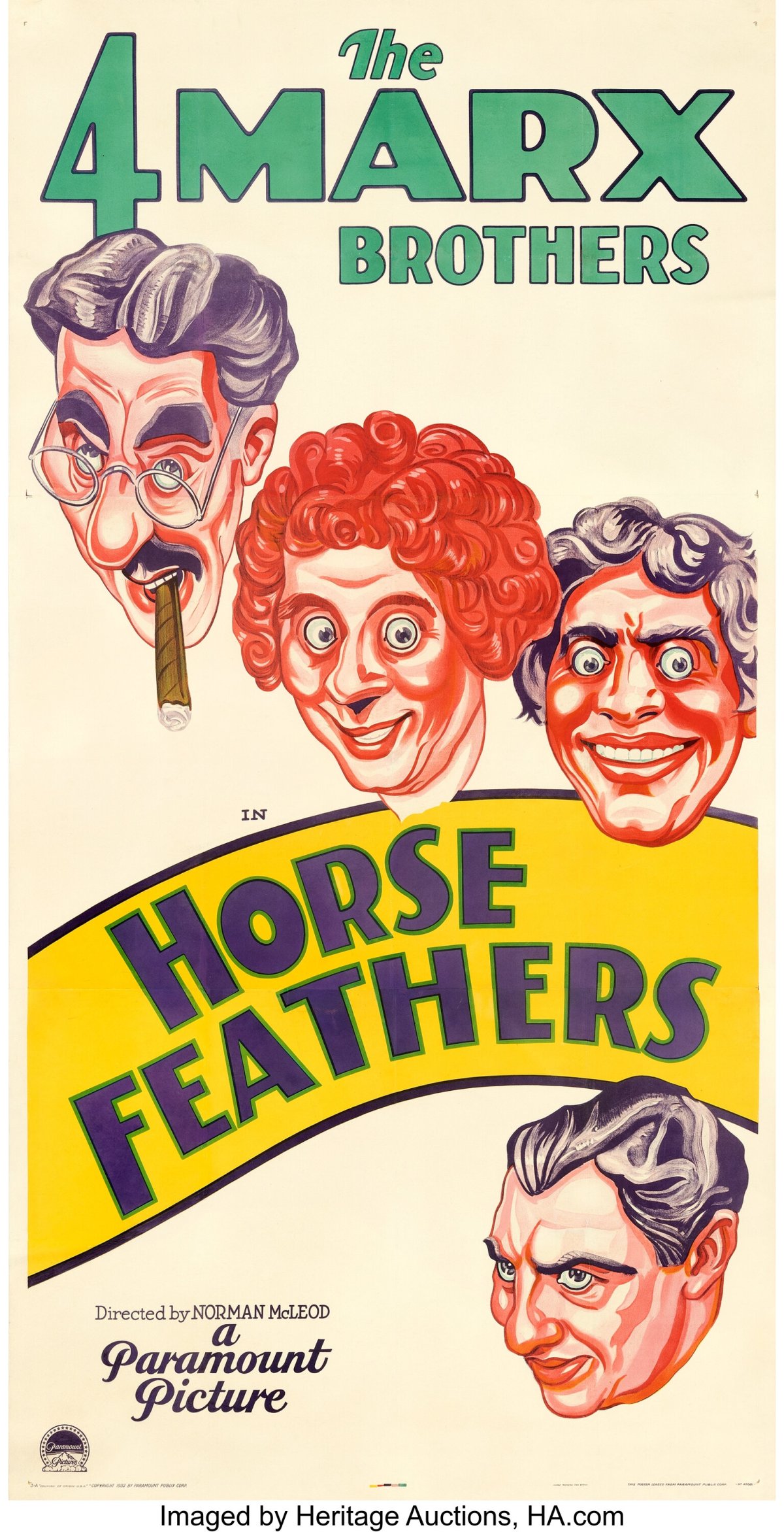 A 1932 Marx Brothers Movie Poster Could Sell for $50,000 (Updated March ...